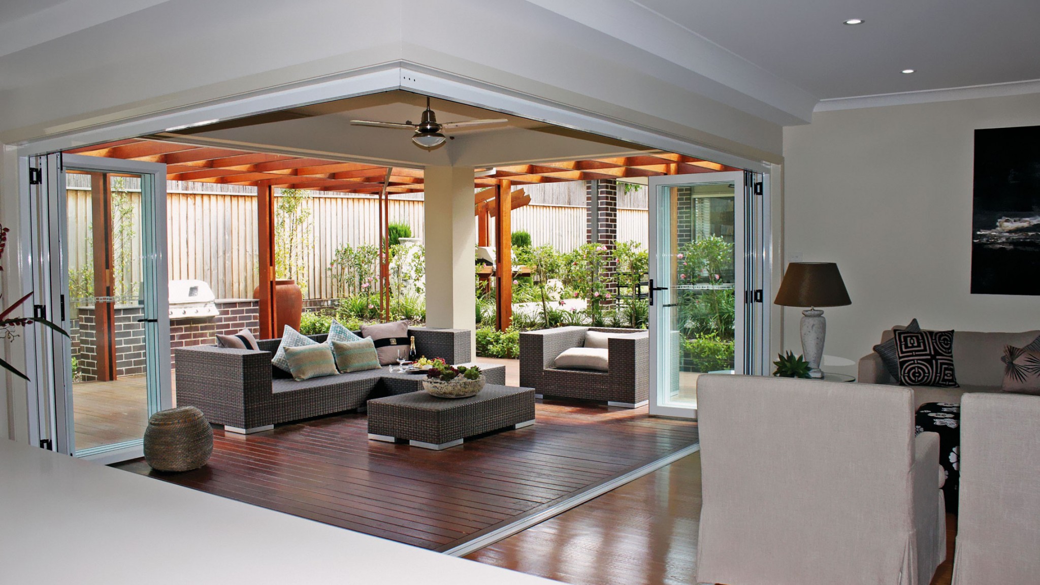 Corner Bi fold Doors | Bradnam's Windows & Doors