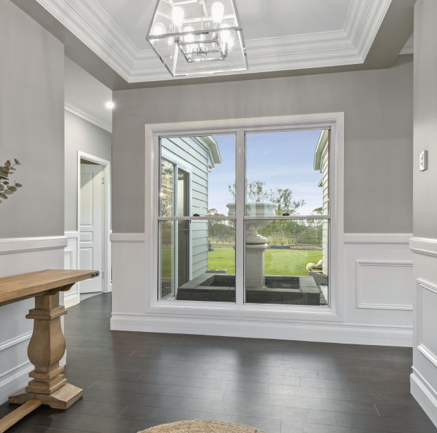 Aluminium Double Hung Windows | Bradnam's Windows & Doors