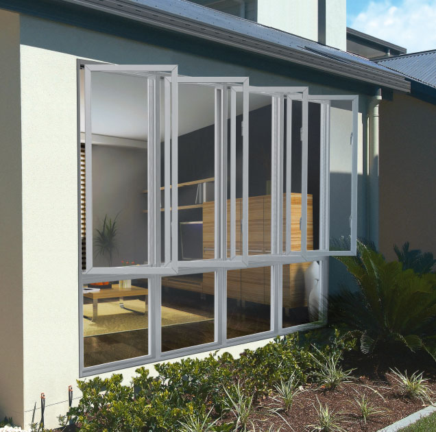 Aluminium Casement Windows - Bradnam's Windows & Doors